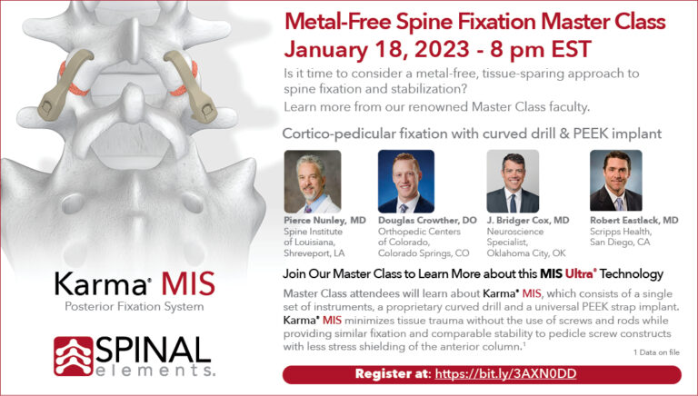 Newsroom - Spinal Elements